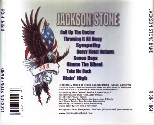 Jackson Stone Band "Risin' High" – Trom'hell
