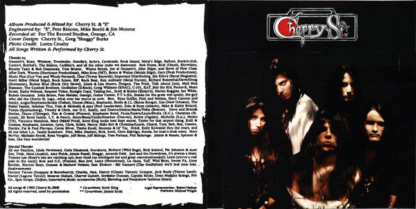 Cherry St. "Cherry St." limited édition 500 copies – Trom'hell