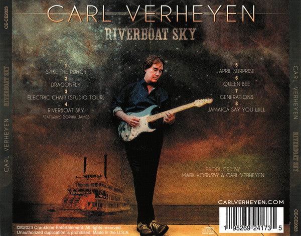 Carl Verheyen "Riverboat Sky" – Trom'hell