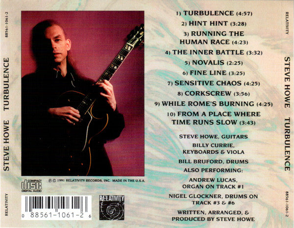 Steve Howe "Turbulence" – Trom'hell