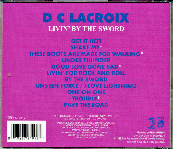 D.C. Lacroix "Livin' By The Sword" – Trom'hell