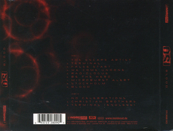 OSI "Blood" 2 CD – Trom'hell