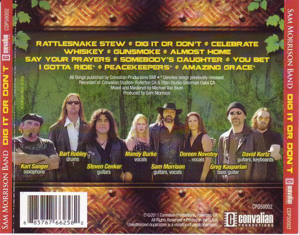 Sam Morrison Band "Dig It Or Don't" – Trom'hell